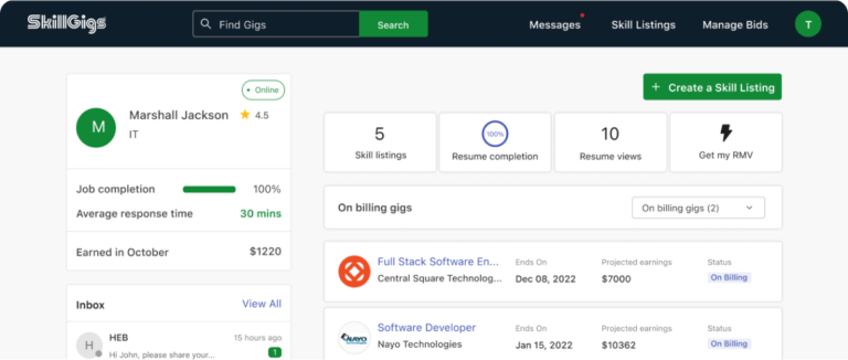 How it Works | Talent Marketplace - Skillgigs