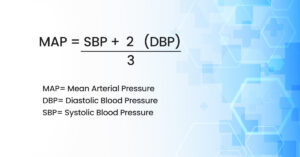 Quick and easy formulas to calculate Mean Arterial Pressure