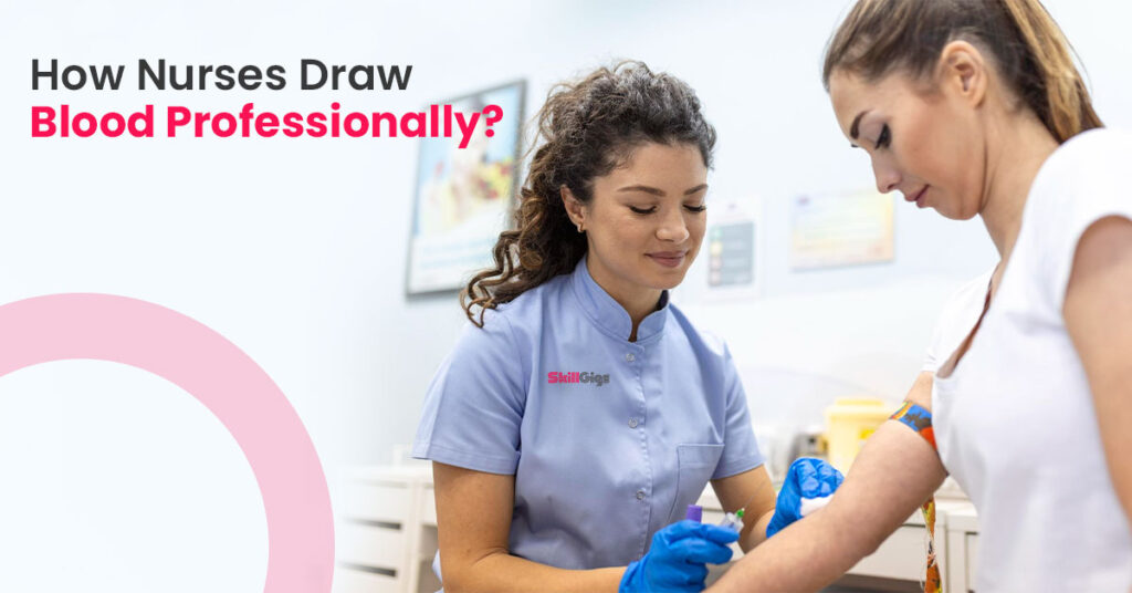 How to draw blood professionally?