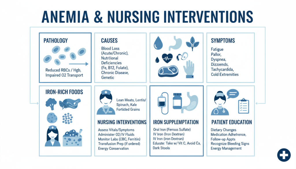 Anemia Nursing Care Plan: Assessment, Goals & Interventions